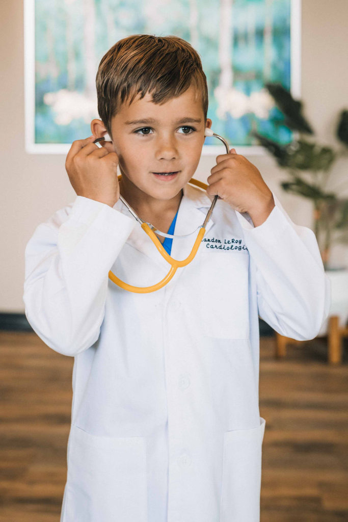 Kid's Lab Coat Costume - Embroidery Personalized - Like real!